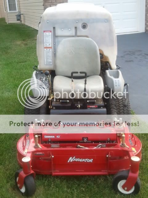 Exmark Navigator 42" 20hp Kohler 100 hrs. FS | Lawn Care Forum