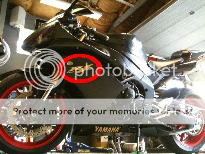 07-08 Gold R1/EXUP sticker | Yamaha R1 Forum: YZF-R1 Forums